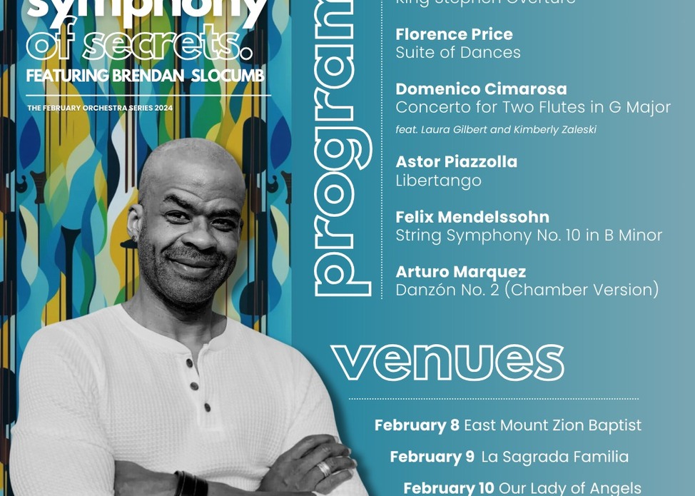 Symphony of Secrets ft. Brendan Slocumb | University Circle | February ...